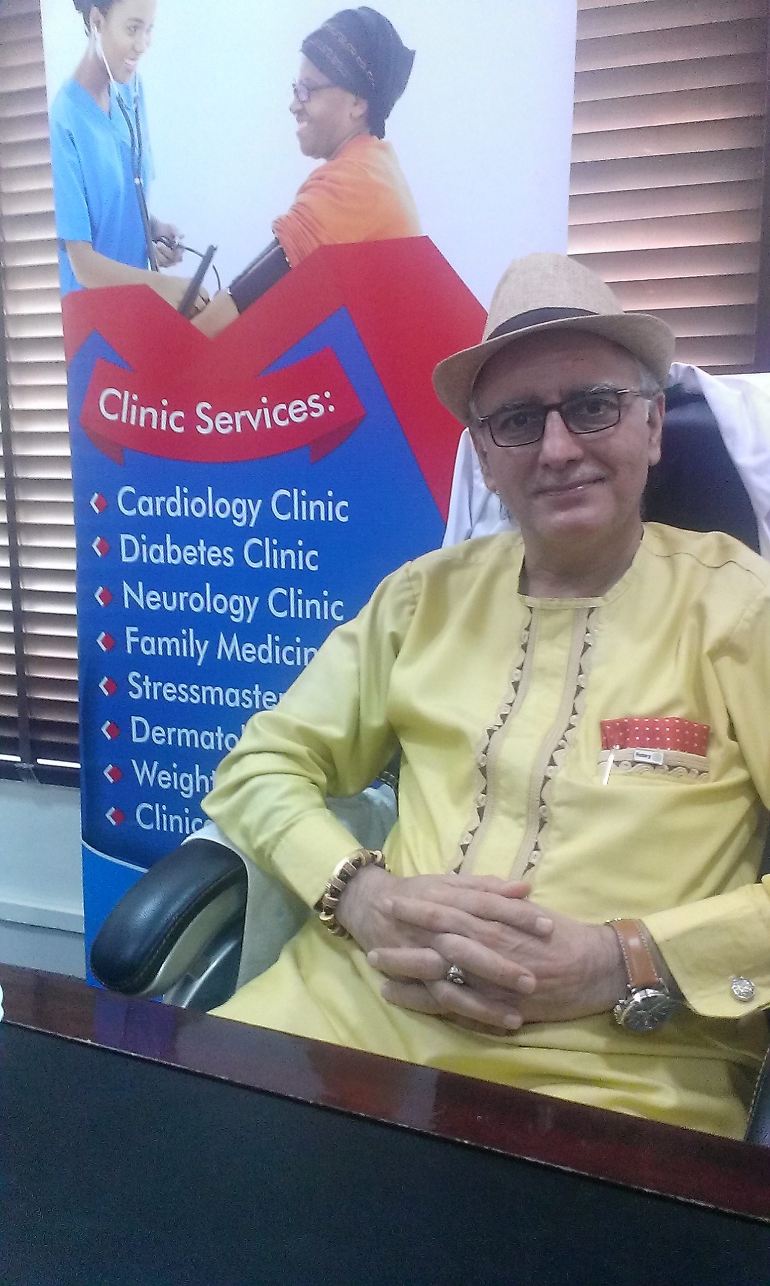 Chief Anil Grover, X-rays Nigeria's health infrastructure... - Feferity